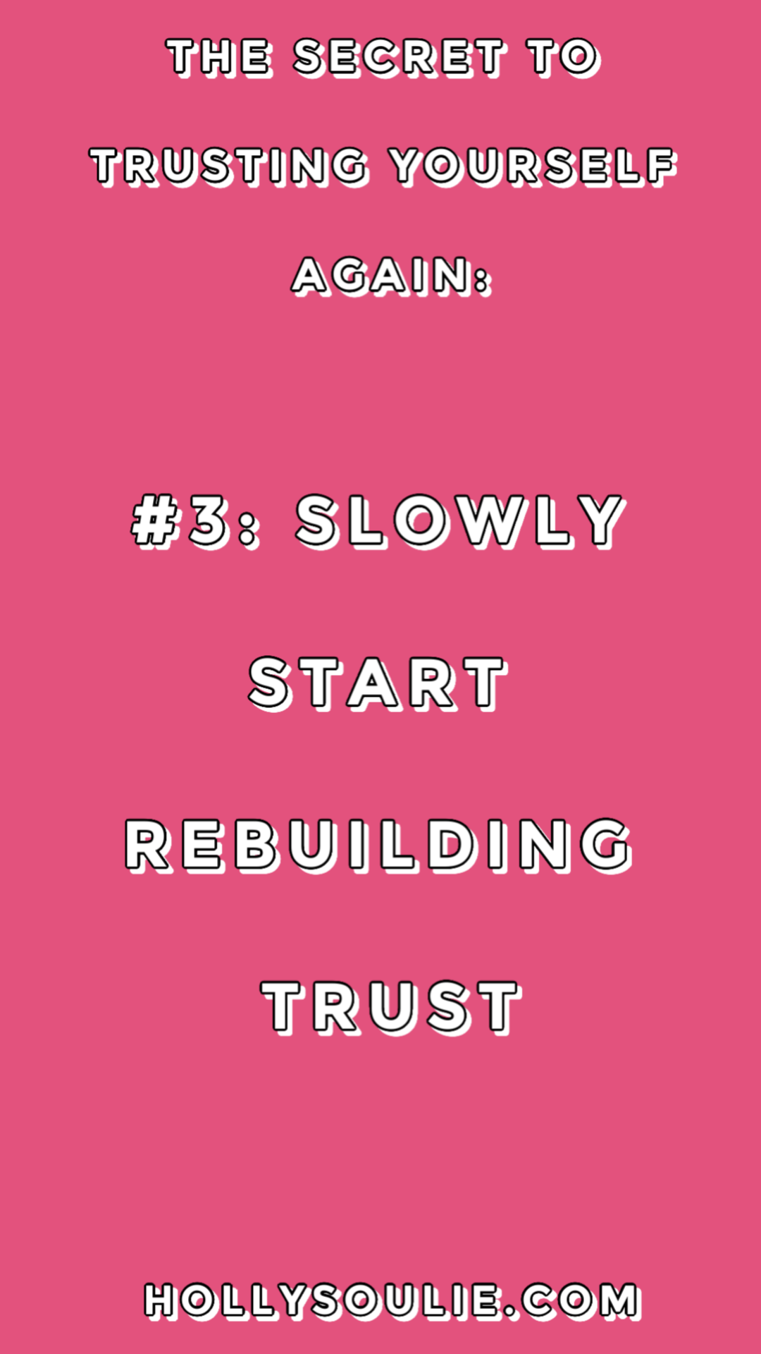 The Secret to Trusting Yourself Again | Holly Soulié Emotional Health